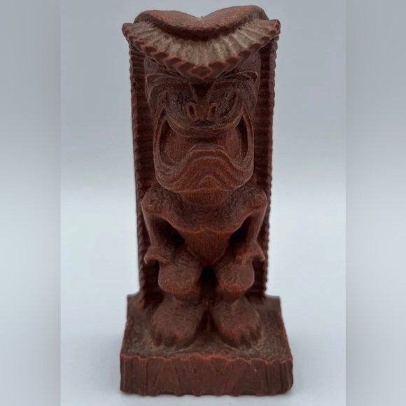 h.i.p. | Accents | Vintage Hip Hawaiian Tiki God Statue Ku God Of ...